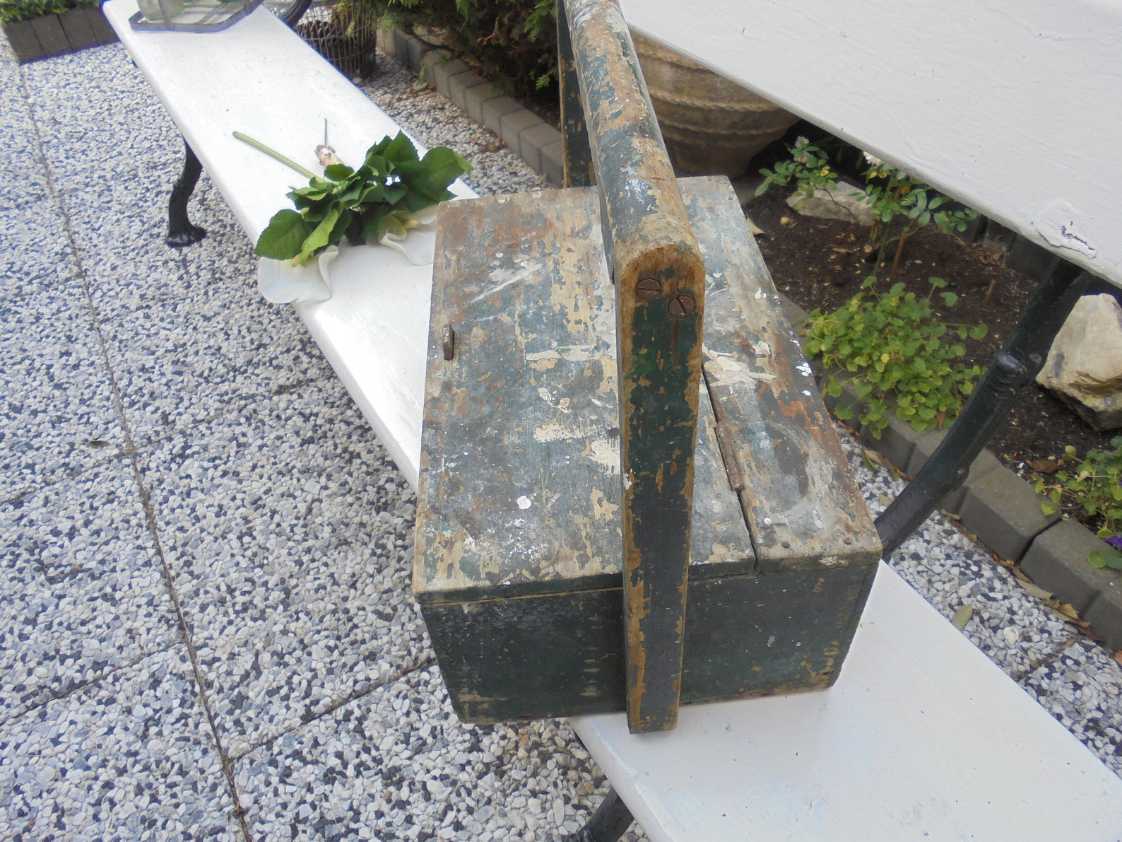 French Carpenter Chest/vintage Plumber Box/painter Casket/ Charming ...