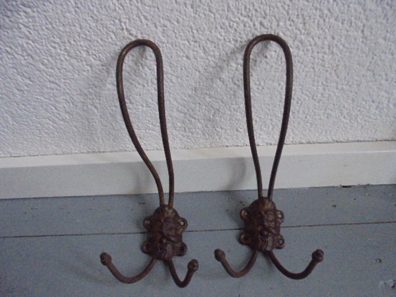 2 French Coat Rack Hook/vintage French Coat Hooks 1930's - Etsy