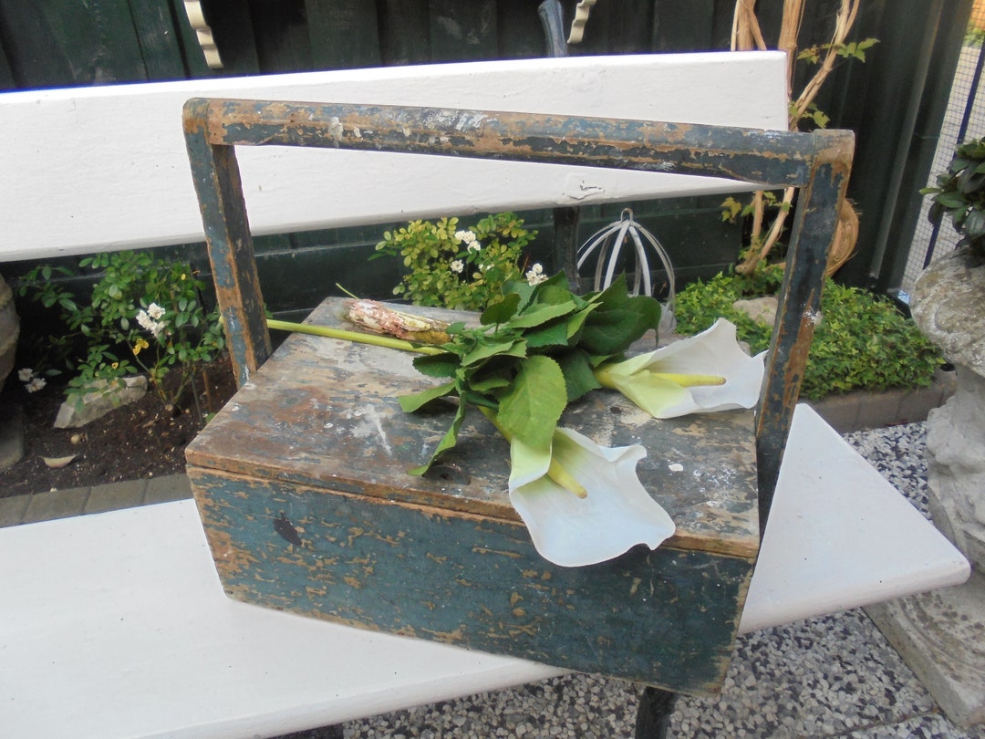 French Carpenter Chest/vintage Plumber Box/painter Casket/ Charming ...