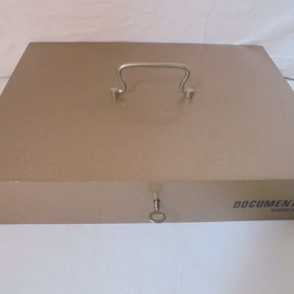 Metal Document Box - Etsy