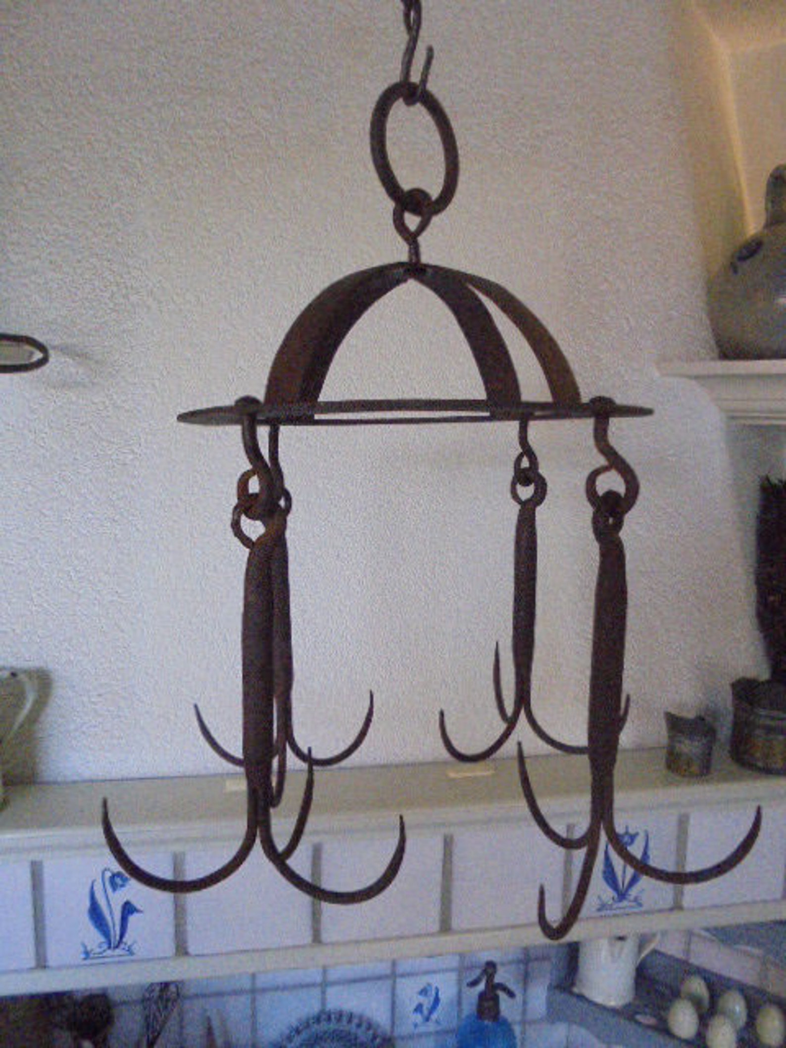 French 19th Century Heavy Industrial Game Hook // Butchers Hook // Meat ...