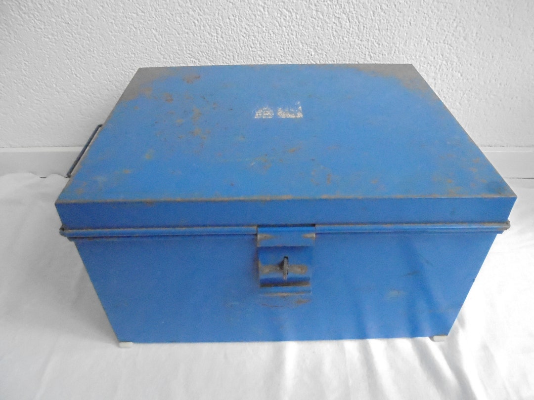 large-metal-money-box-with-3-cash-drawers-metal-box-documents-etsy