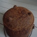 French Antique Cast Iron Bean Pot Around 1800, Soil Find, Old Farm ...