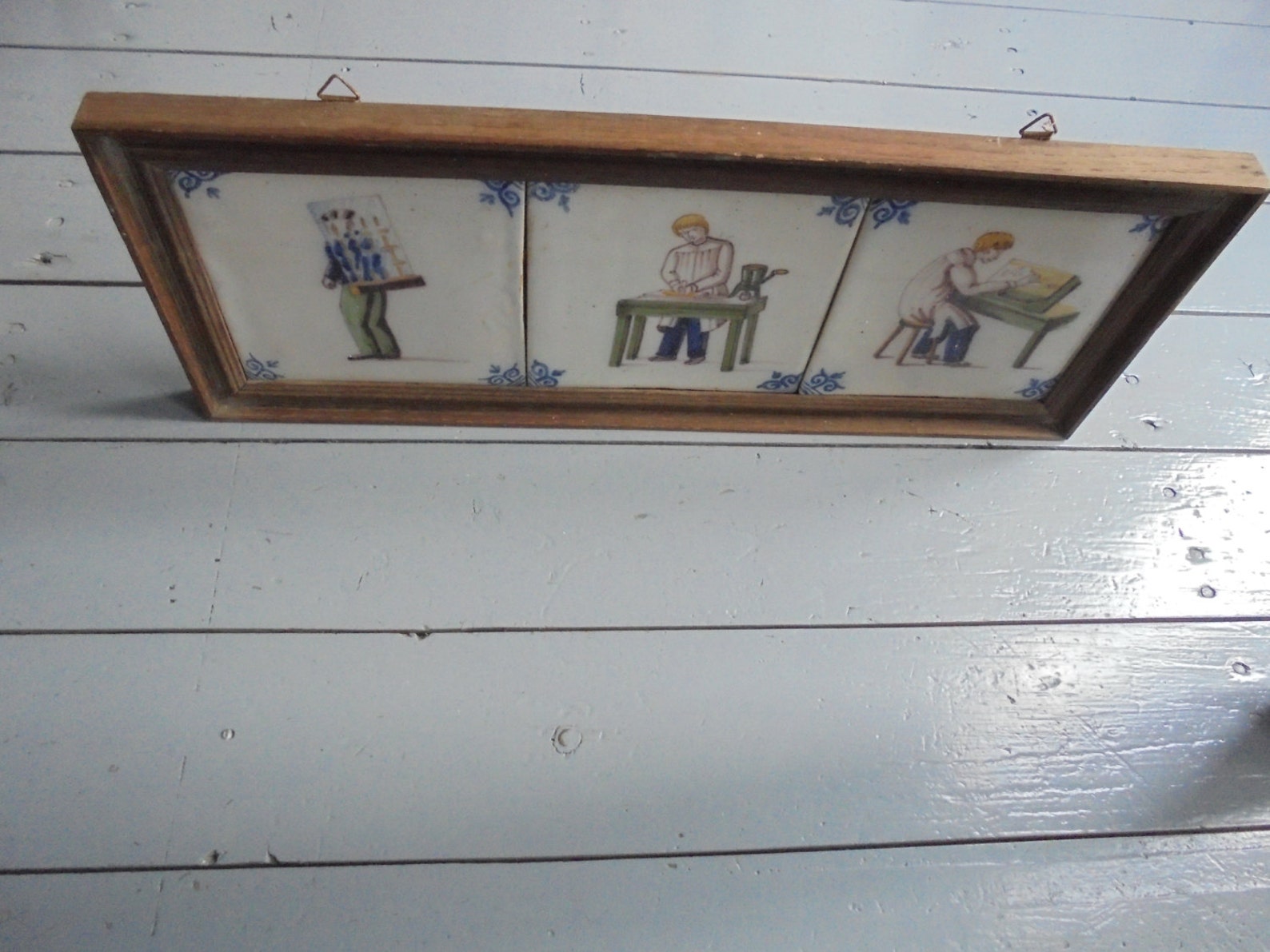 Tiles Plateauantique Dutch Crafts Tiles in Old Wooden - Etsy