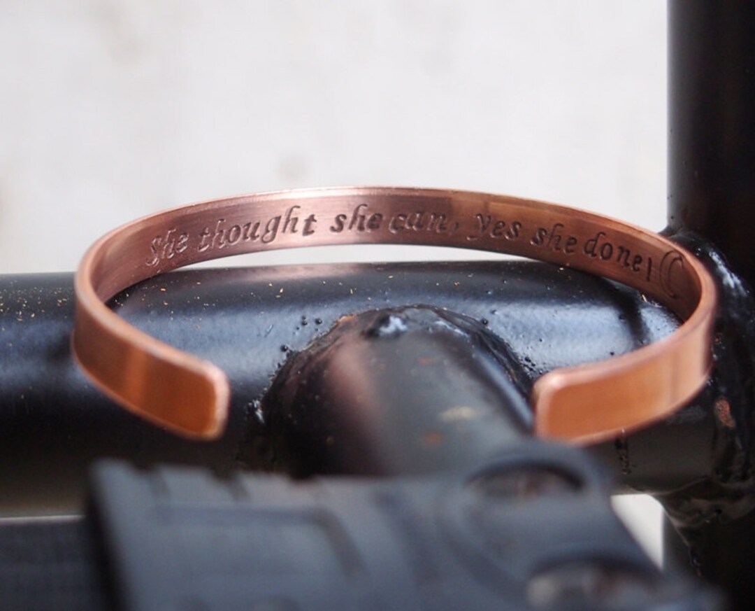 Secret Message Bracelet Custom Engraved Message Bracelet - Etsy