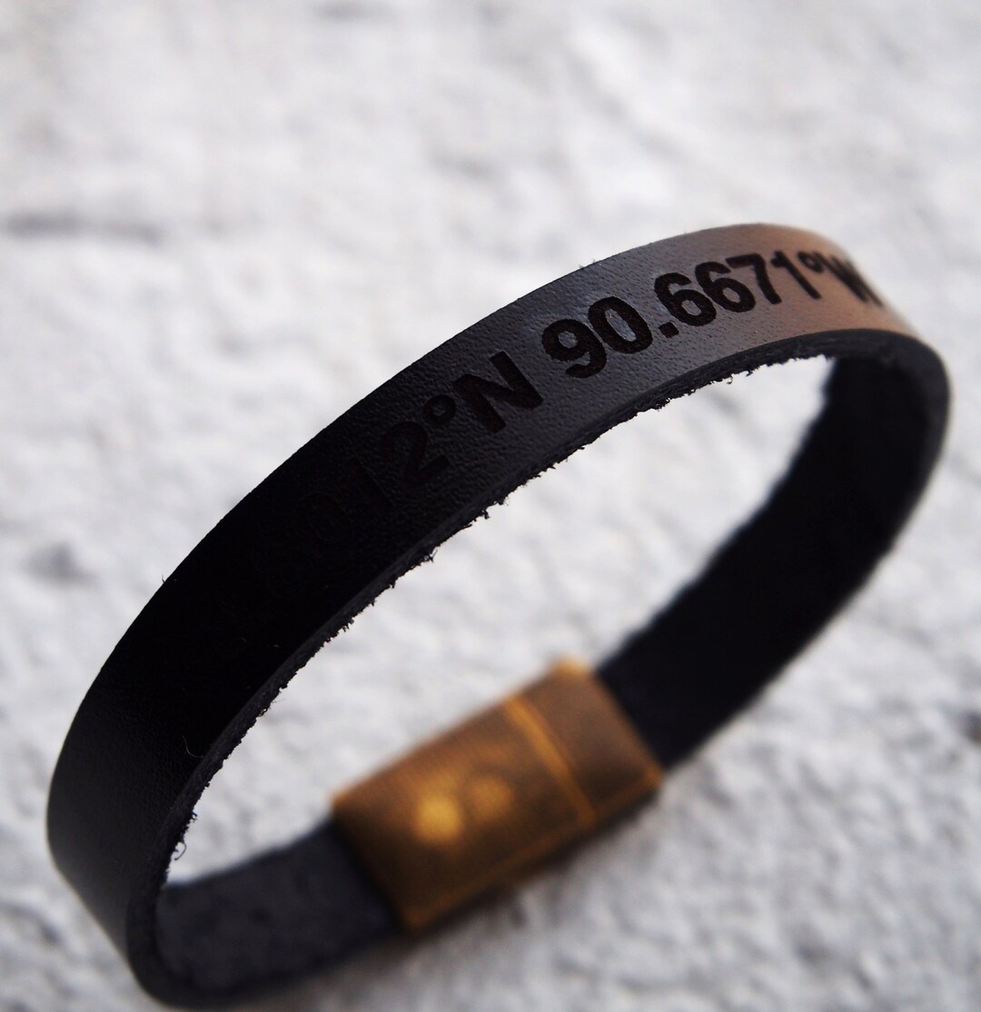 Duck Hunting Bands for Men, Duck Hunting Gifts, Coordinates Bracelet ...