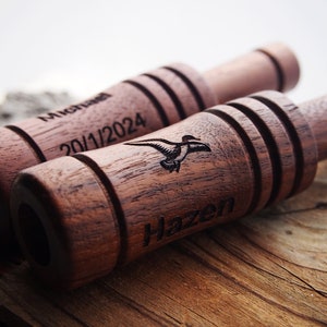 Duck Hunting Gifts, Quality Wood Duck Call, Custom Duck Call, Engraved ...