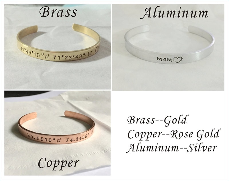 Secret Message Bracelet Custom Engraved Message Bracelet | Etsy