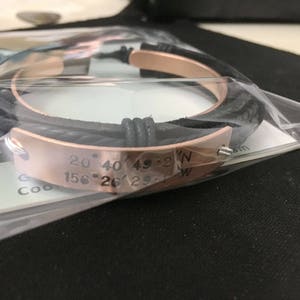 Custom Long Distance Relationship Girlfriend Boyfriend Bracelets ...