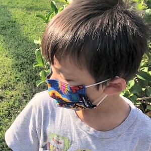 Kids Face Mask With Nose Wire - Etsy