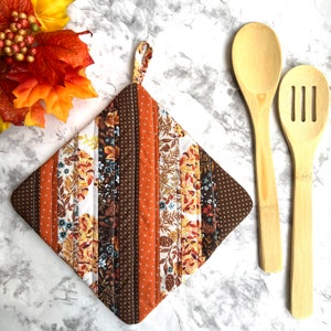 Handmade Quilted Oven Mitt Pot Holder Kitchen Gift Ideas for Mom - Etsy