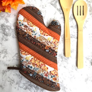 Handmade Quilted Oven Mitt Pot Holder Kitchen Gift Ideas for Mom - Etsy