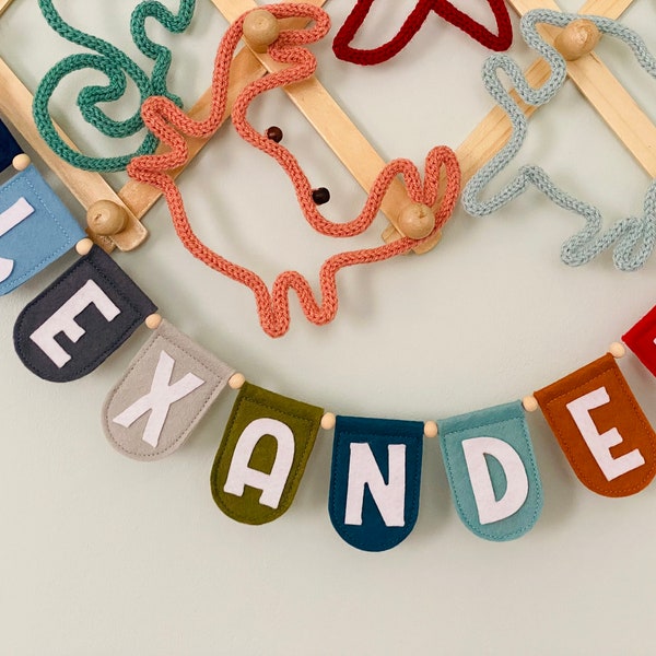 Felt Name Sign - Etsy UK