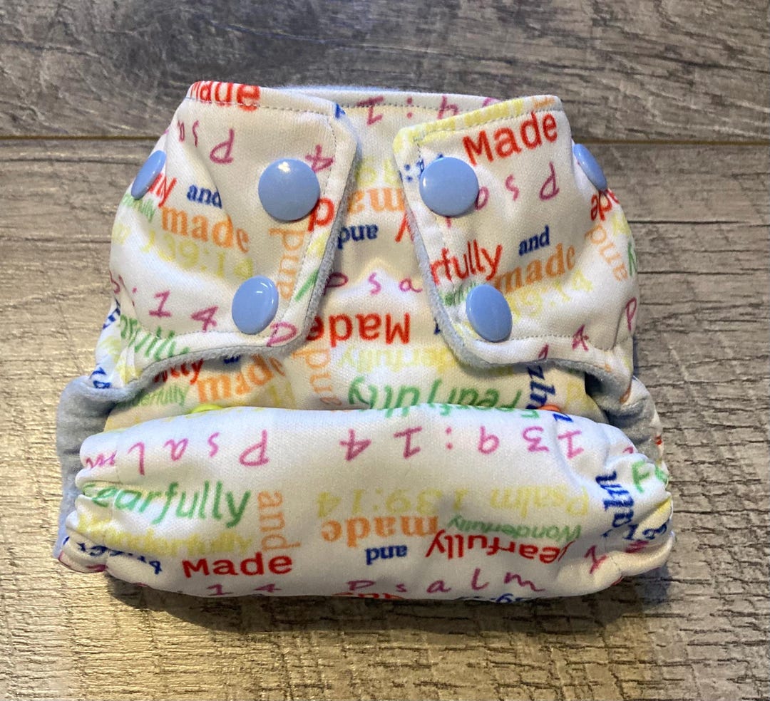 Wonderfully Made NB Double Pocket Diaper - Etsy