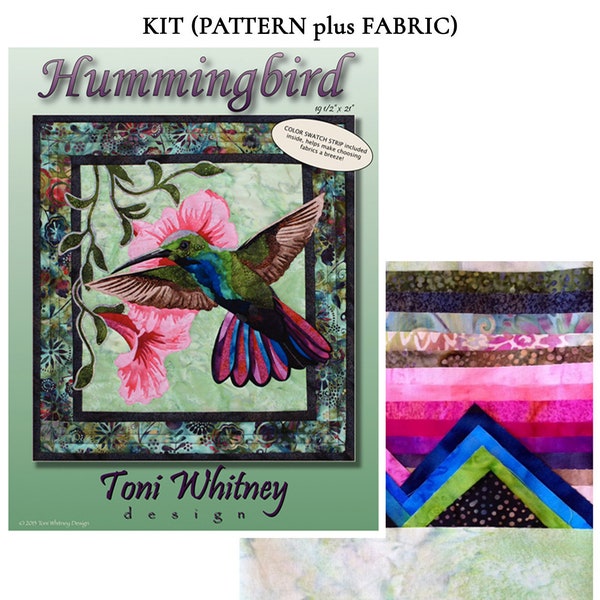Humming Bird Quilt Kit - Etsy