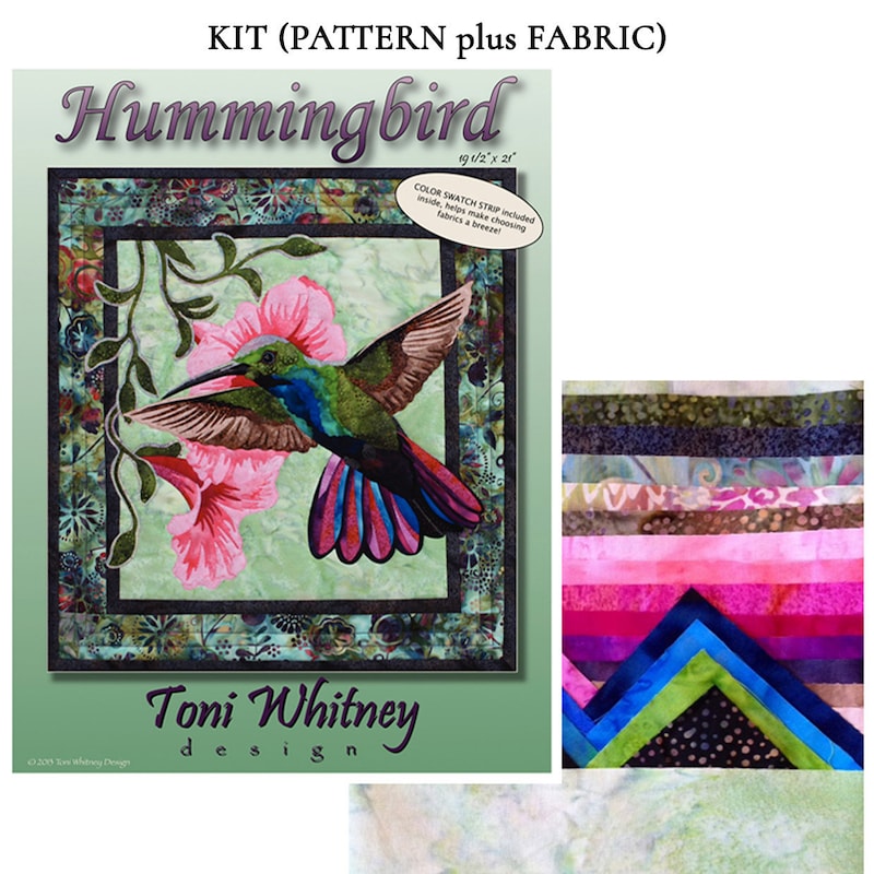 Hummingbird Applique - Etsy