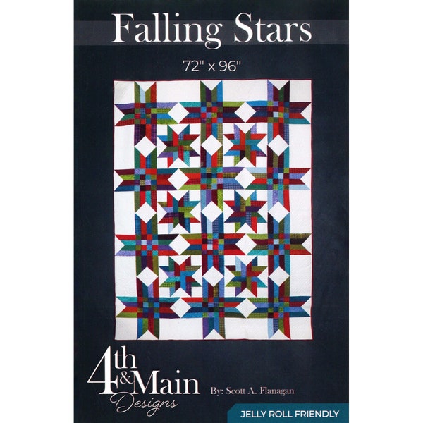 Falling Stars Quilt Pattern - Etsy