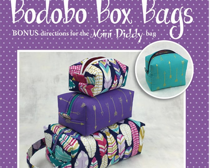 BODOBO BOX BAGS Sewing Pattern Ticklegrass Designs Sewing - Etsy
