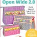 The ZIP & CLIP BAG Purse Sewing Pattern, Around the Bobbin Sewing ...