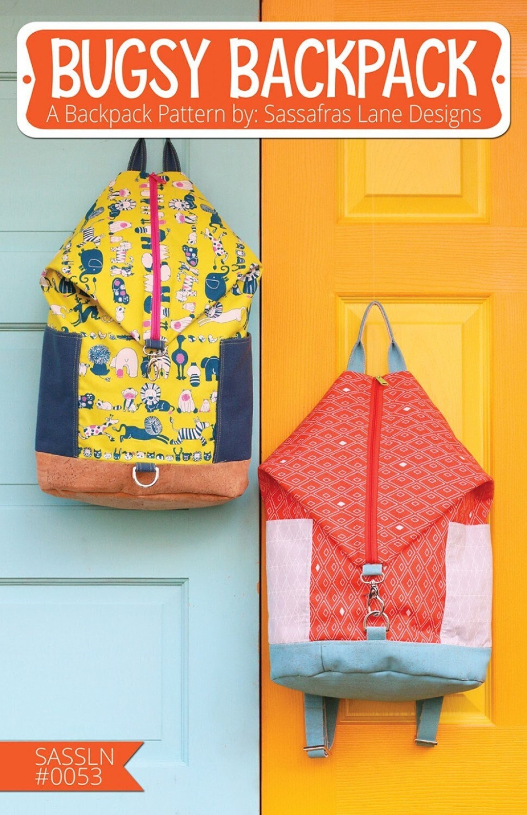 BUGSY BACKPACK BAG Sewing Pattern, Sassafrass Lane Designs Sewing Pattern, Bag Sewing Pattern - Etsy