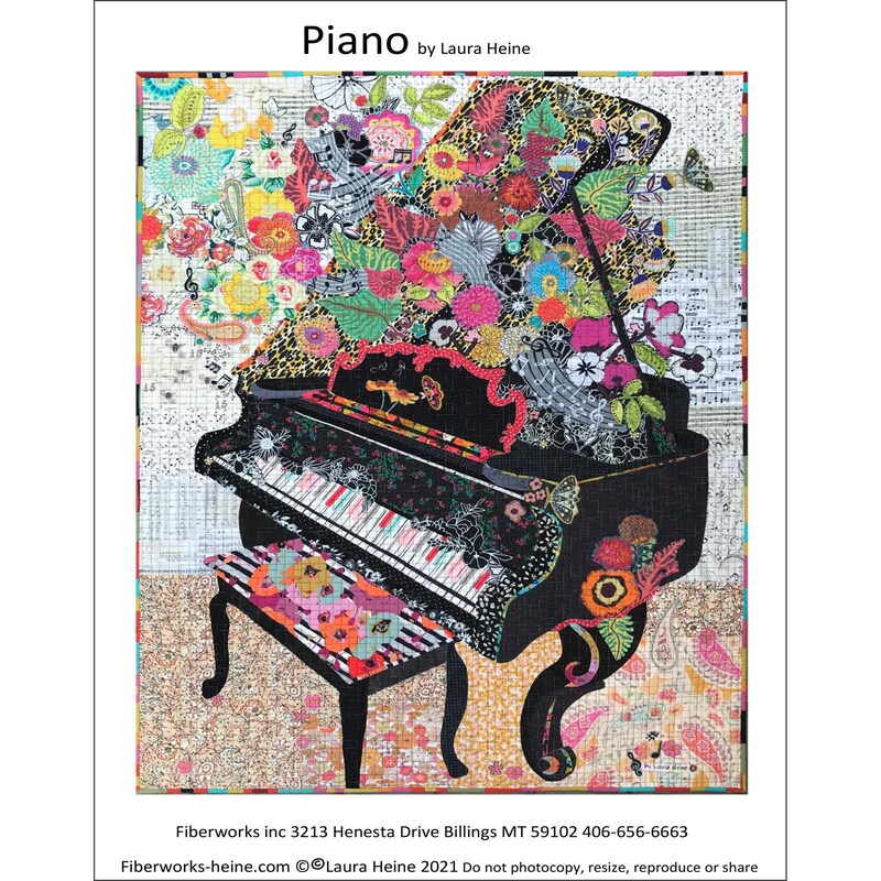 Piano Quilt Pattern - Etsy