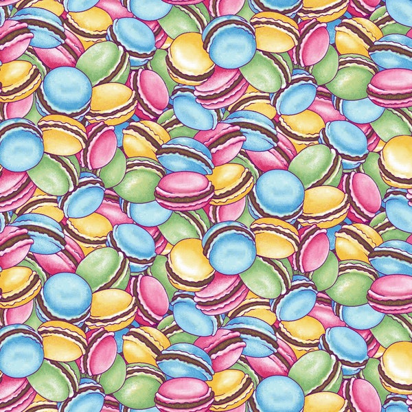Macarons Fabric - Etsy