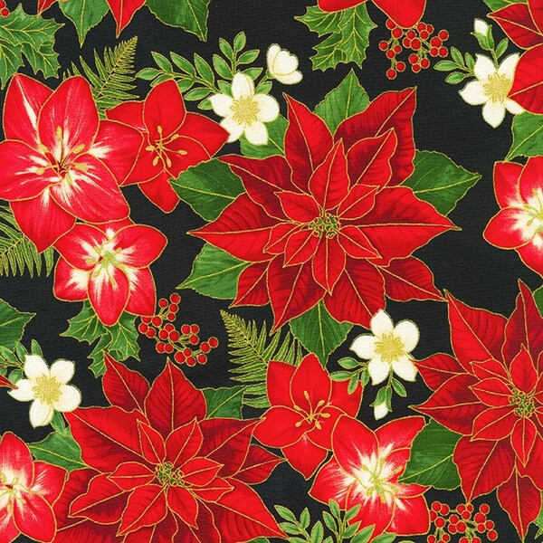 Christmas Poinsettia - Etsy