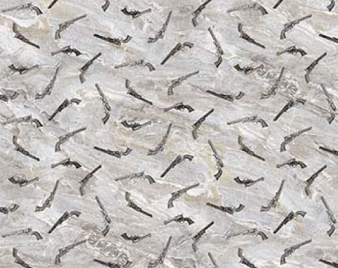 End of Bolt WESTERN PISTOLS 16 X 44 Cotton Fabric, Northcott Fabric ...