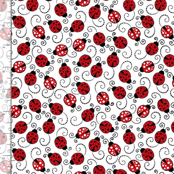 Ladybug Fabric - Etsy