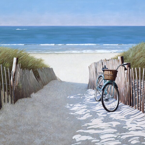 Beach Scene Quilt Panel - Etsy