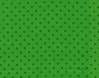 Lime Green Dot Fabric - Etsy