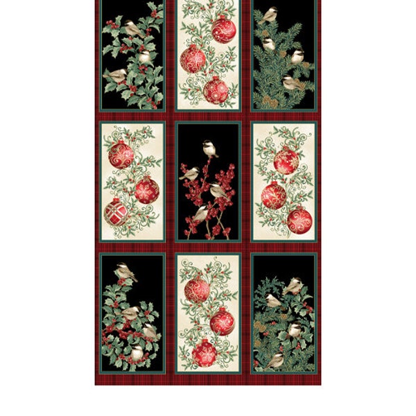 Christmas Fabric Panels - Etsy
