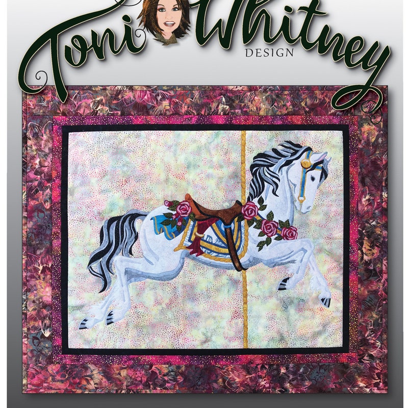 Carousel Horse Applique - Etsy