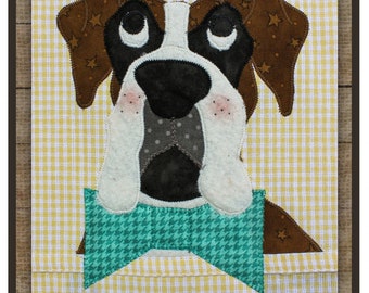 Boxer Dog Quilt Pattern - Etsy