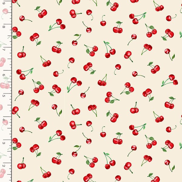 Cherry Fabric - Etsy