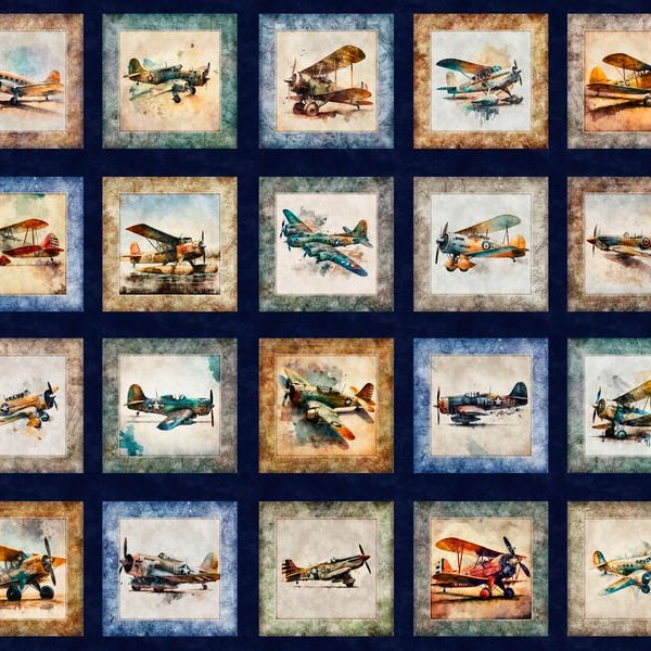 Airplane Fabric - Etsy