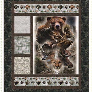 WINDOW BOXES Quilt Pattern, Quilting Renditions Quilt Pattern, 3 Panel ...