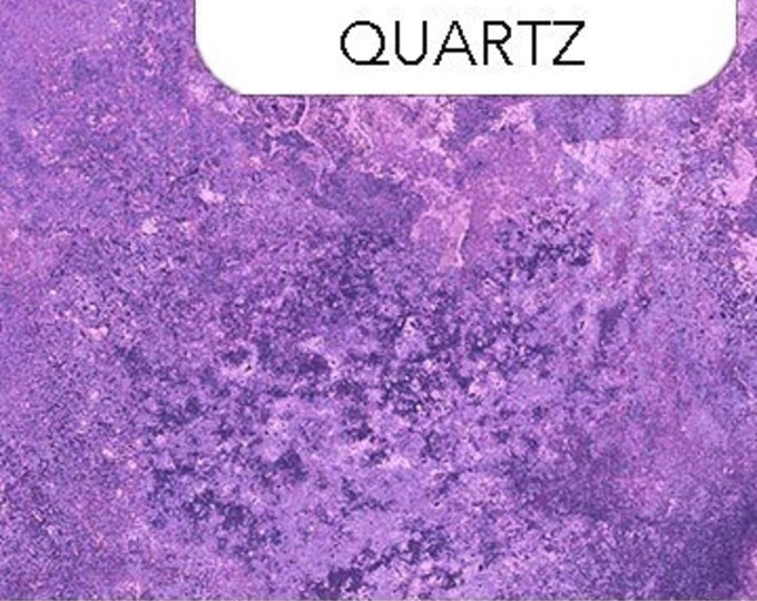 End of Bolt AMETHYST QUARTZ Gradation 27" X 44" Cotton Fabric ...