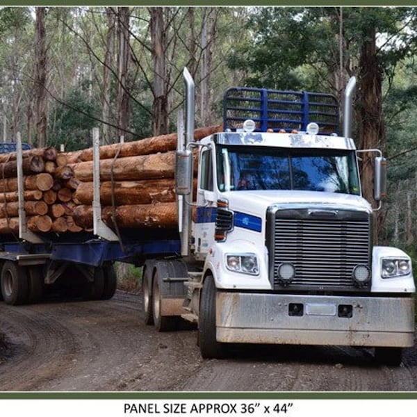 Wood Log Fabric - Etsy