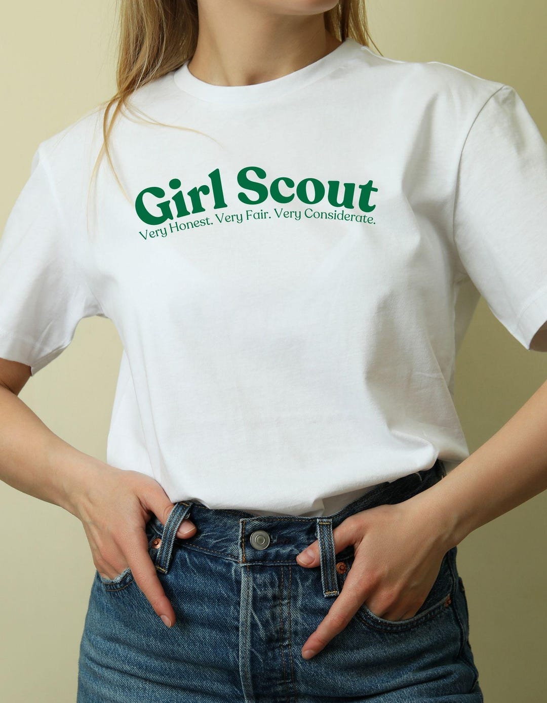 Girl Scout Very Honest Digital File - Etsy