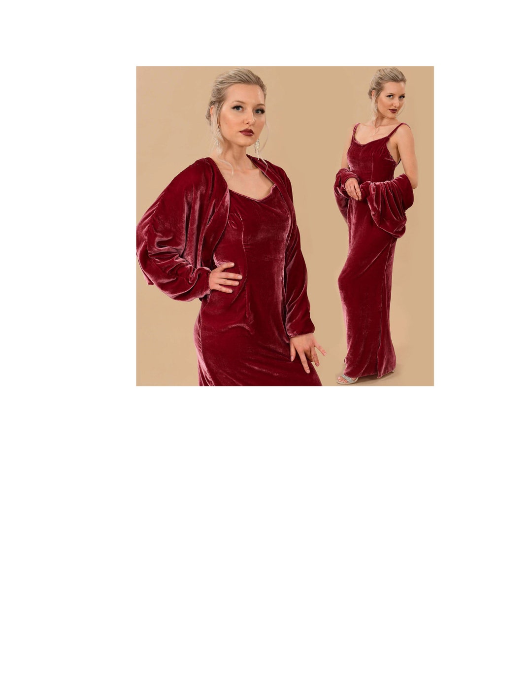 Pink Velvet Cropped Jacket Vintage Style Pink Batwing Bolero Jacket ...