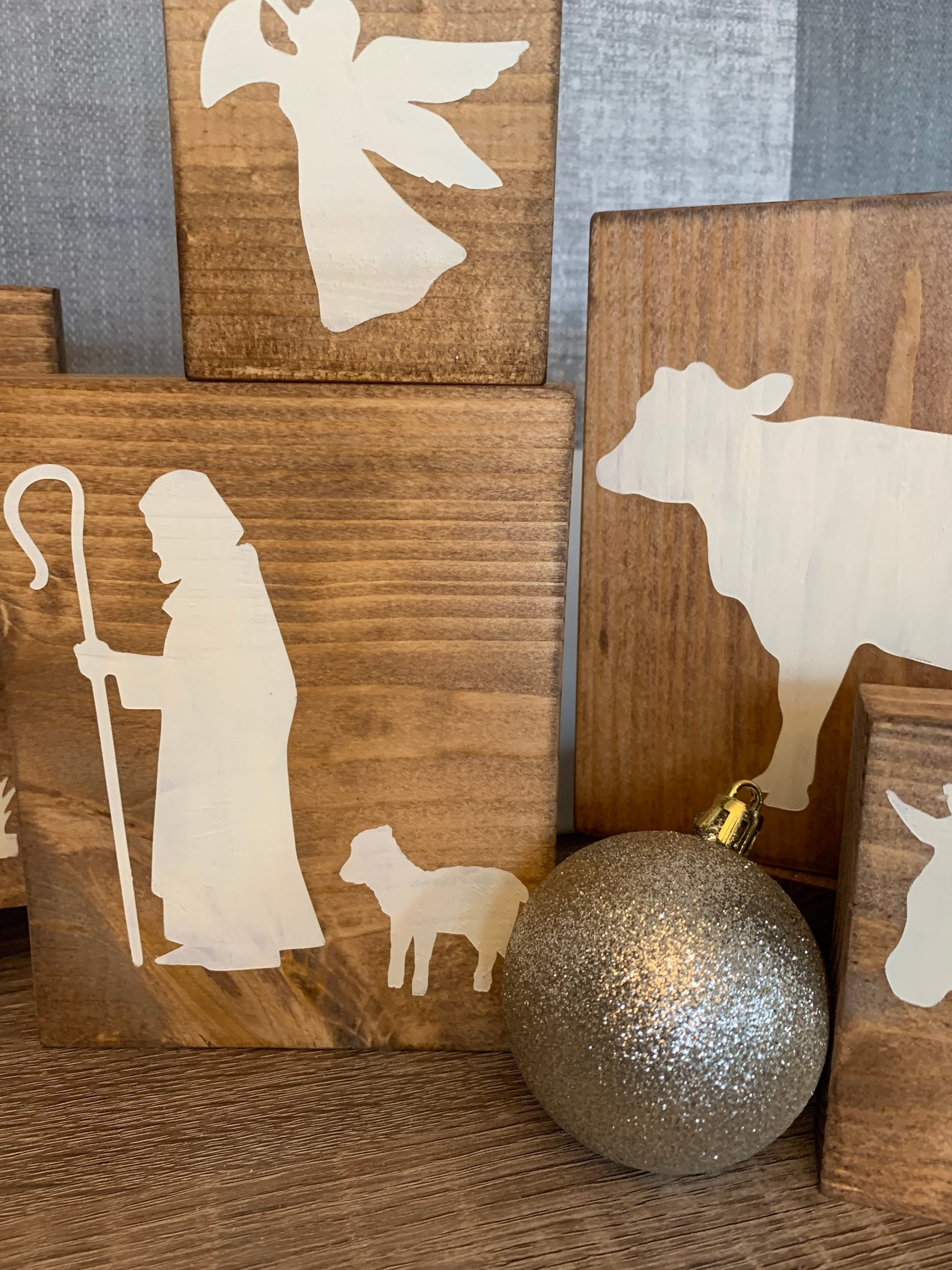 Nativity Manger Scene Decal Sticker Set DIY Nativity Scene - Etsy