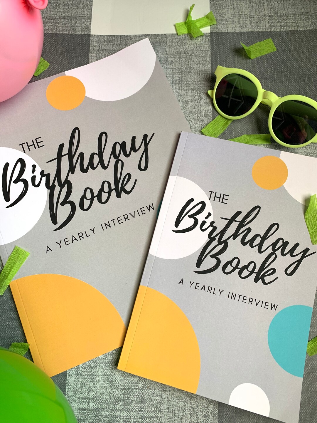 Yearly Birthday Interview Book: Fill-in Keepsake, Kids Birthday Gift - Etsy