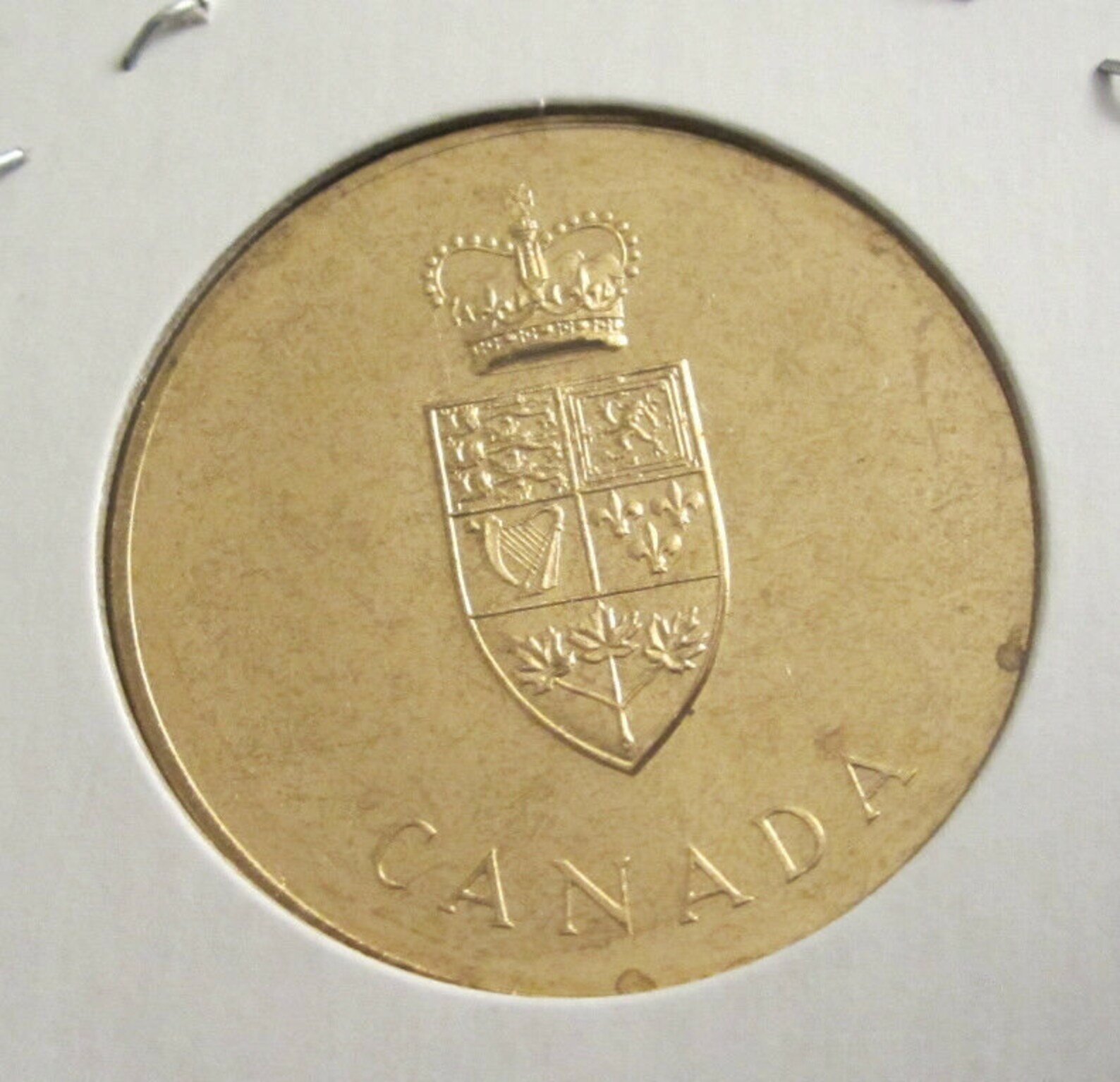 1867-1967 Canada Confederation Token Medalion AU/UNC - Etsy Canada