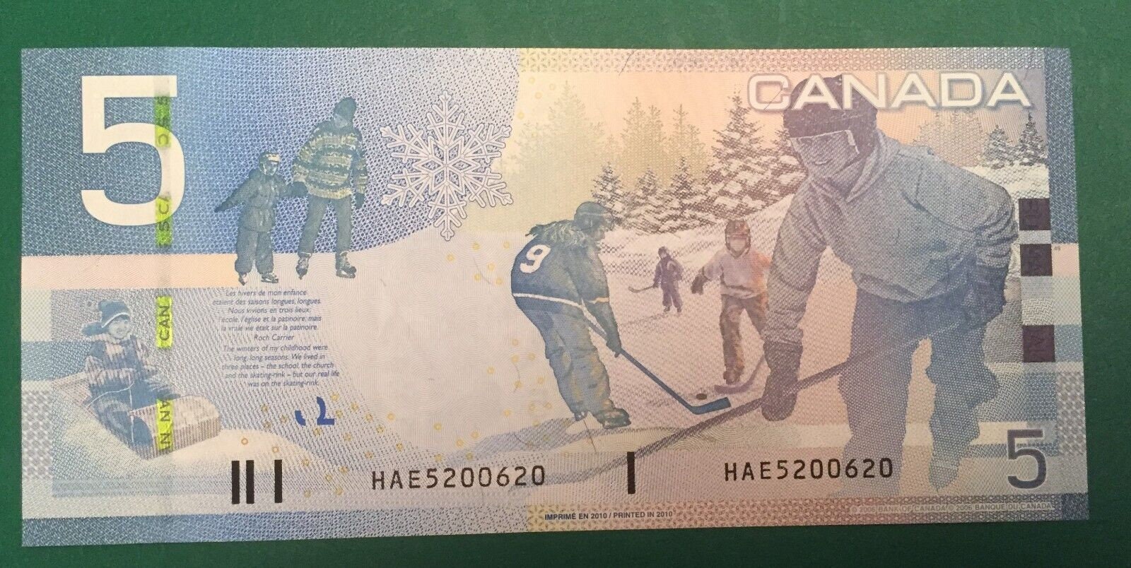 Canadian 5 Dollar