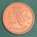 Rare, Canada 2006 No P No RCM No Logo Non Magnetic Cent Penny Coin AU ...
