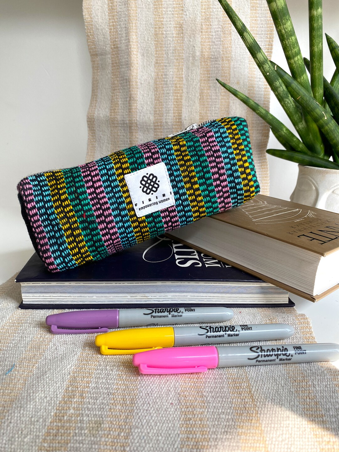 Candy Color Pencil Case Eco Roomy Pen Holder Large Capacity Pencil Case ...