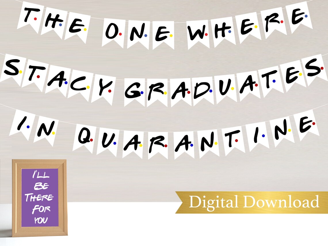 Friends Theme Banner/ Friends Digital Download Banner/ Friends - Etsy