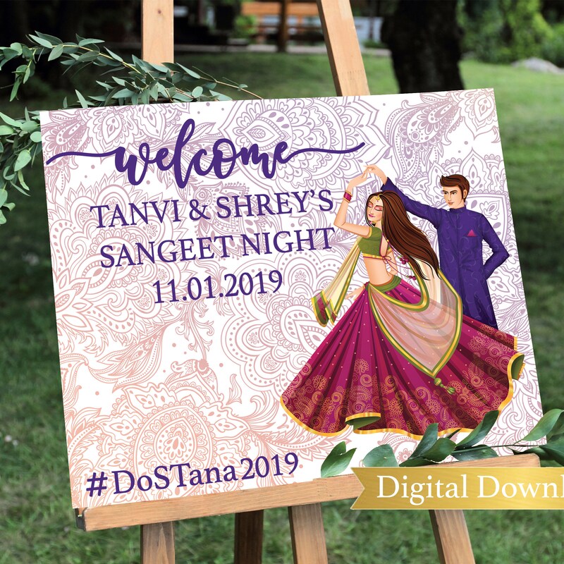 Sangeet Sign - Etsy UK