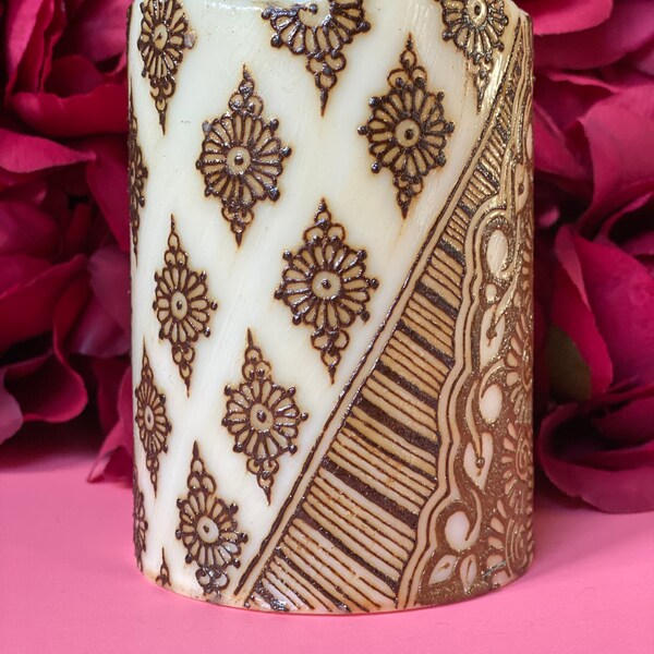 Henna Candles - Etsy